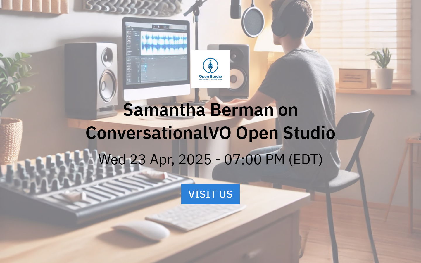 Samantha Berman on ConversationalVO Open Studio